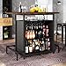 Amazon.com: Tribesigns Home Bar Unit, Industrial 3-Tier Liquor Bar ...