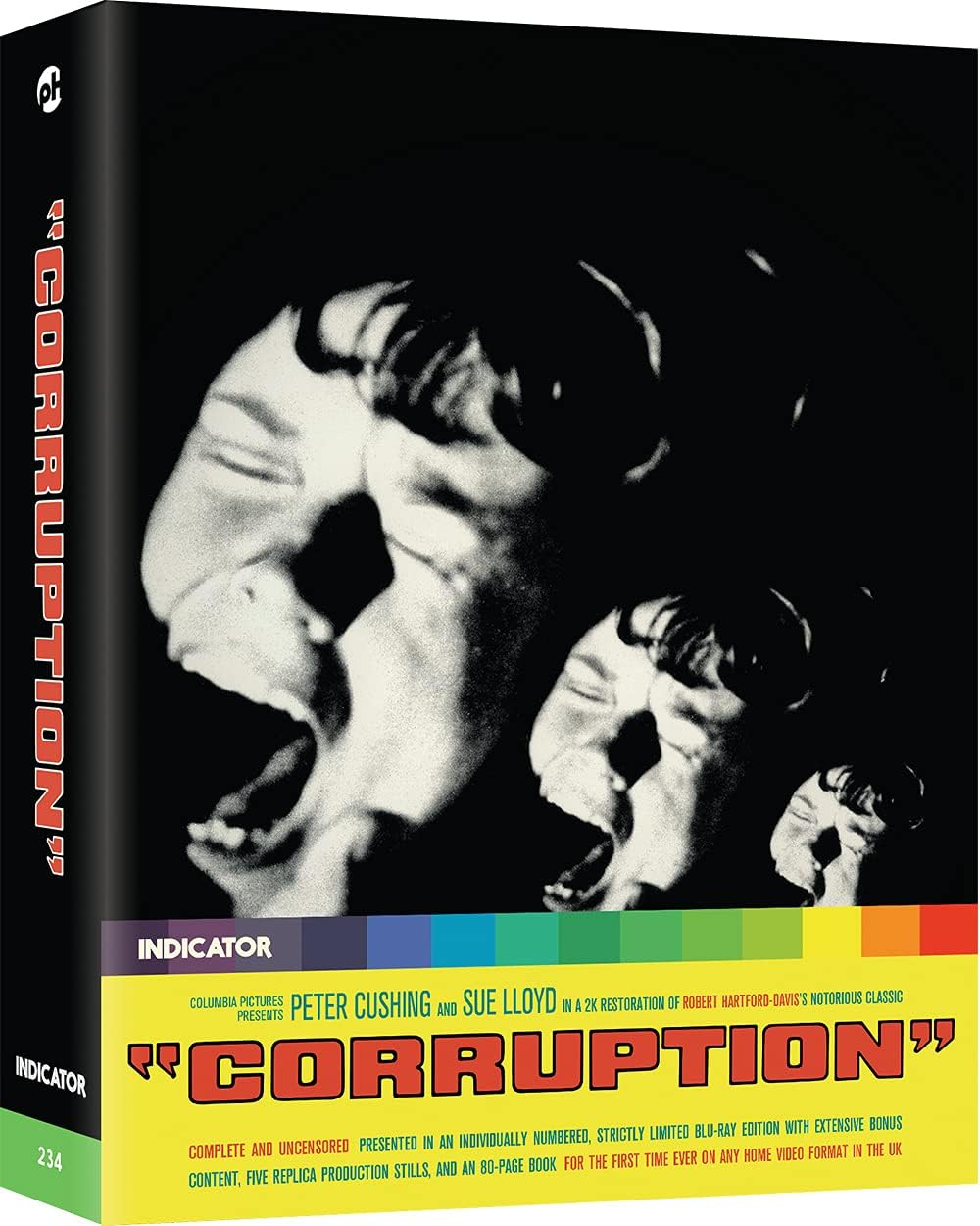 Corruption (Limited Edition): Amazon.co.uk: Peter Cushing, Sue Lloyd ...