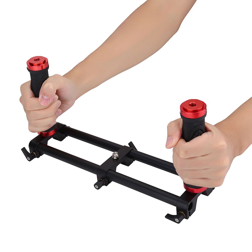 Amazon.com : Dual Grip Handheld Stabilizer, Camera Dual Grip Extender ...