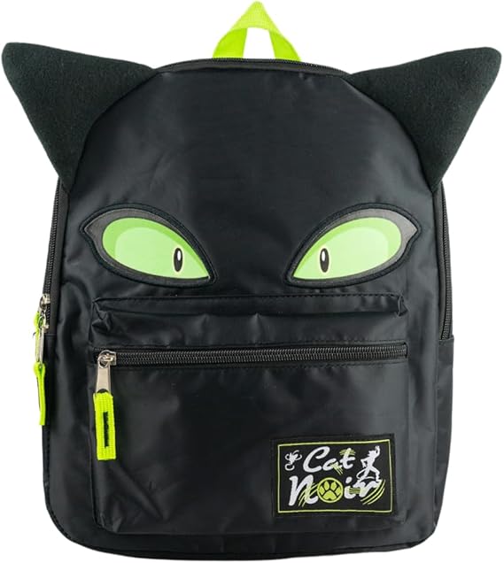 Amazon.com | Miraculous Ladybug Cat Noir Nylon Mini Backpack for Girls ...