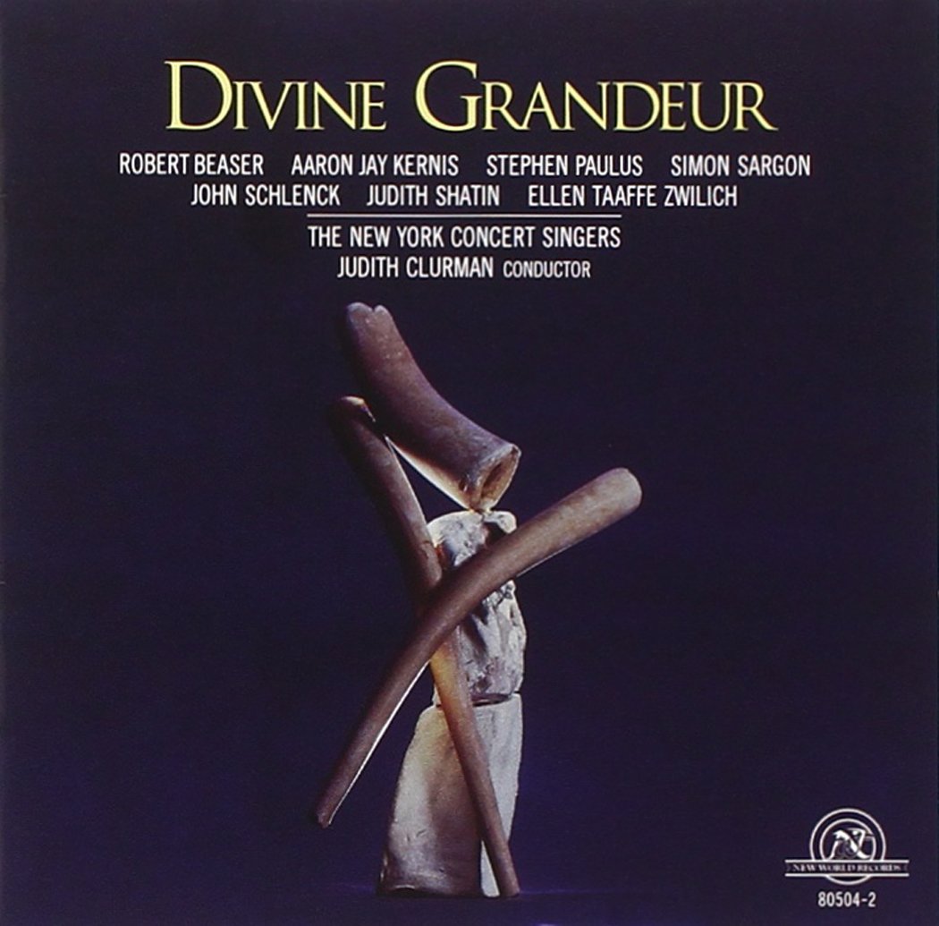 New York Concert Singers, Simon Sargon, Aaron Jay Kernis, Ellen Taaffe ...