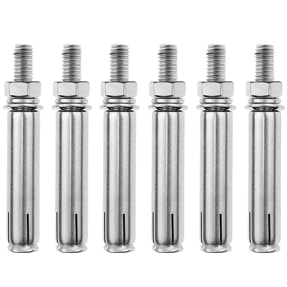 Rayong 6 Pieces Expansion Screw Bolts 304 Stainless Steel External ...