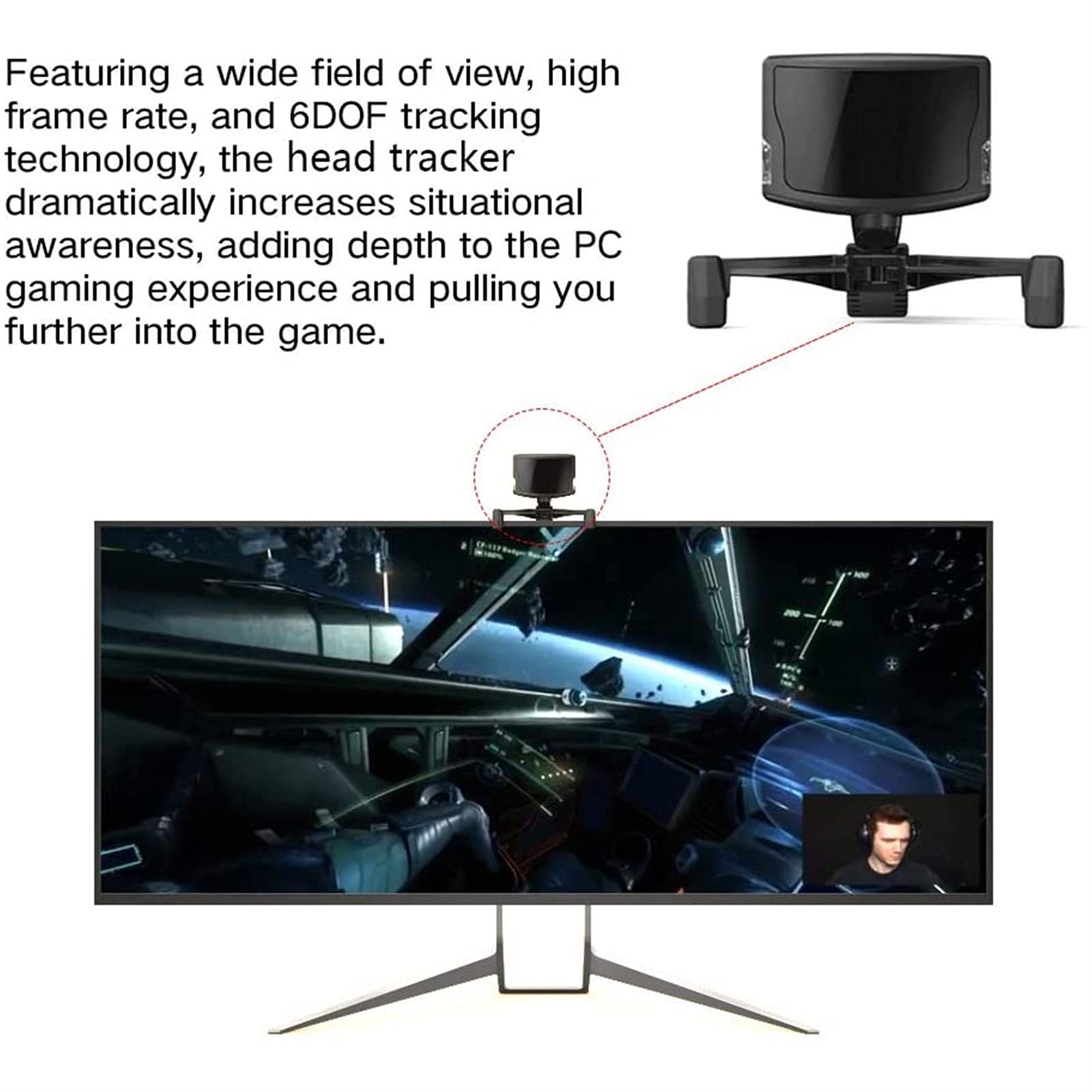 Buy MYXE TrackIR 5/TrackNP 5 6DOF Head Tracking Gaming Professional ...