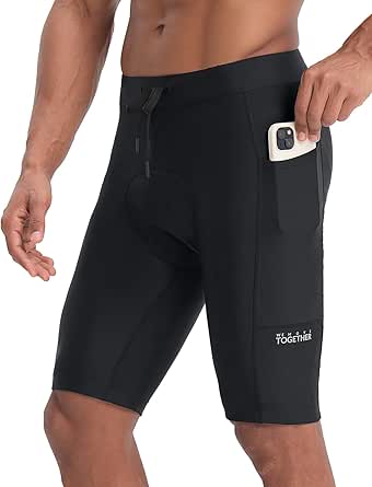 baleaf Bike Shorts for Men 4D Padded Cycling Shorts Padding Road Riding Biking Bicycle Gear ...