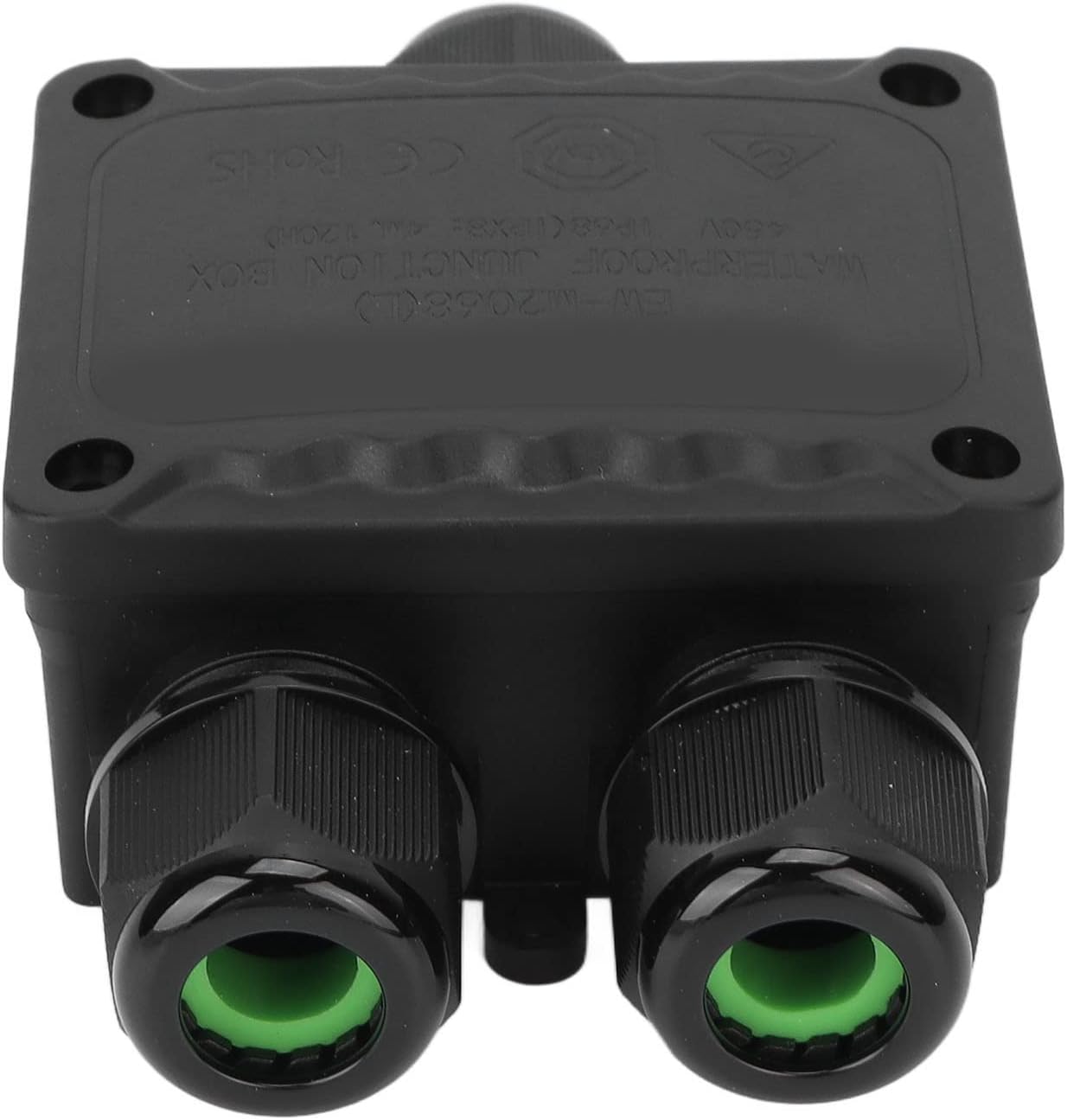 TOPINCN Junction Box, IP68 Waterproof Y Type 3 Way Plug Line Junction ...