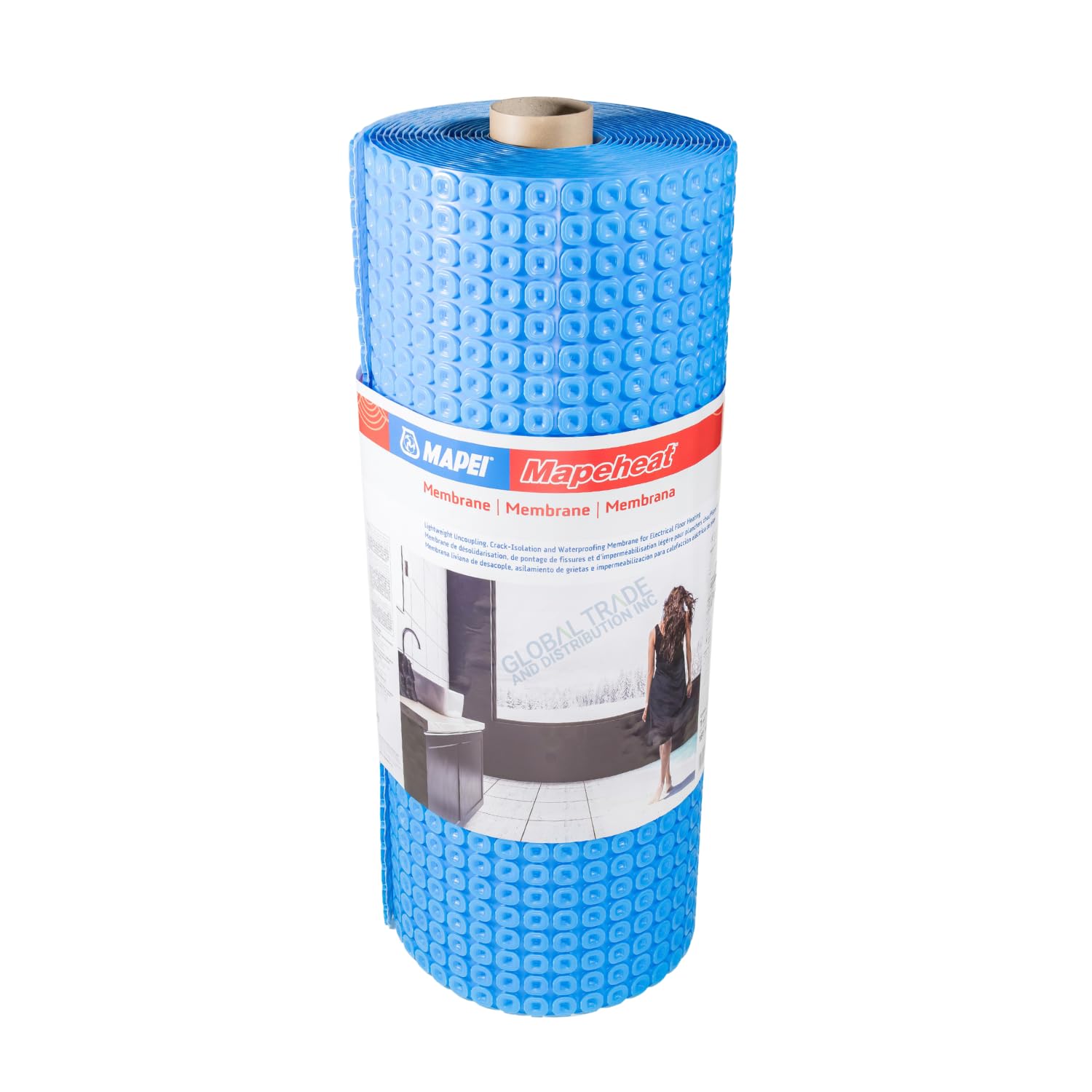 Mapei 2855915 Mapeheat 7/32 inch Thick Radiant Floor Heating Uncoupling ...