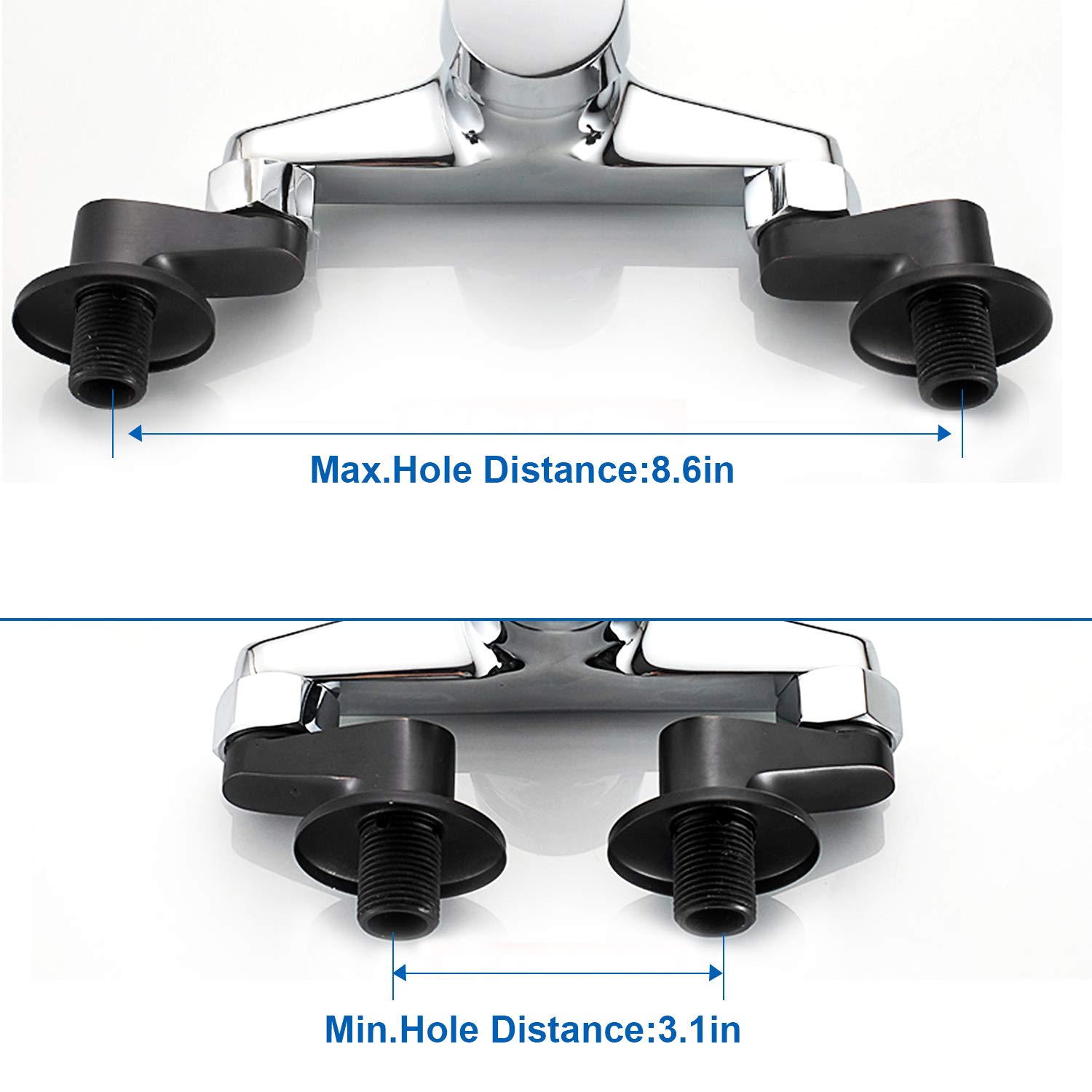 Snapklik.com : Wall Mount 3-3/8 Inch Adapter Oil Rubbed Bronze Claw ...