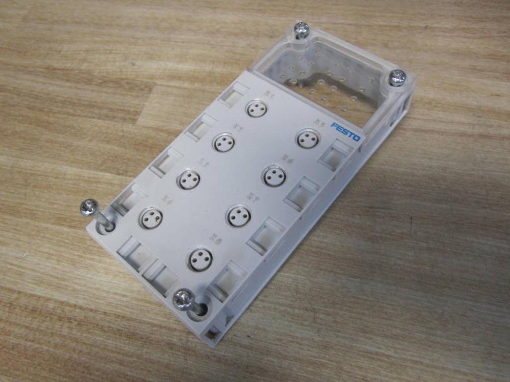 Festo CPX-AB-8-M8-3POL Manifold Block, M8 Connection, 3-pin : Amazon.co ...