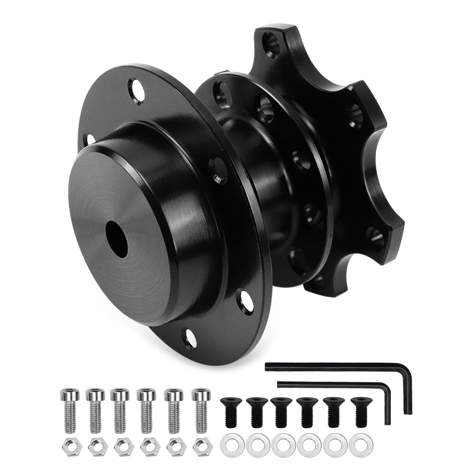 Amazon.com: YHK Universal Steering Wheel Adapter Car Steering Wheel Hub ...