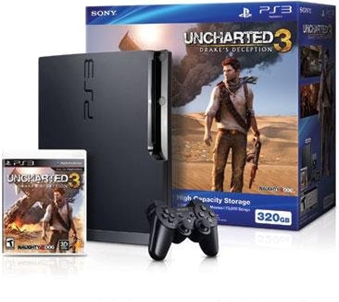 Amazon.com: PS3 320GB Uncharted 3 Bundle : Video Games