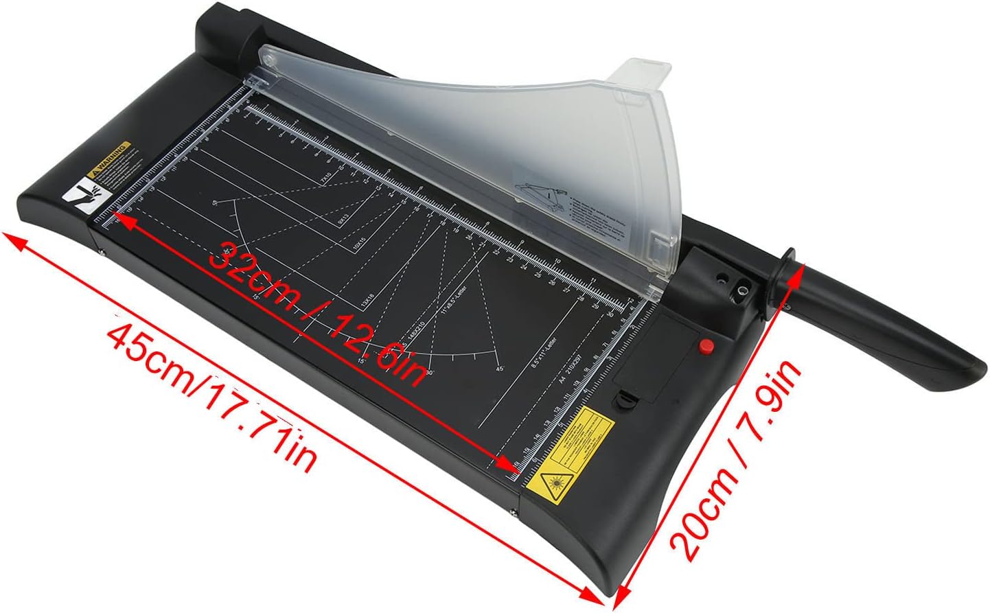 Buy A4 Paper Cutter,Stack Paper Trimmer Guillotine10 Sheets Capacity ...
