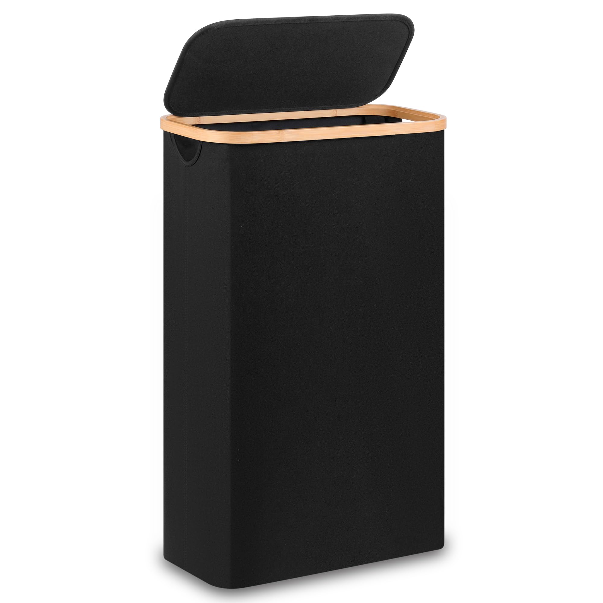 Amazon.com: Merkisa 60L Slim Laundry Hamper,Laundry Basket with Lid ...