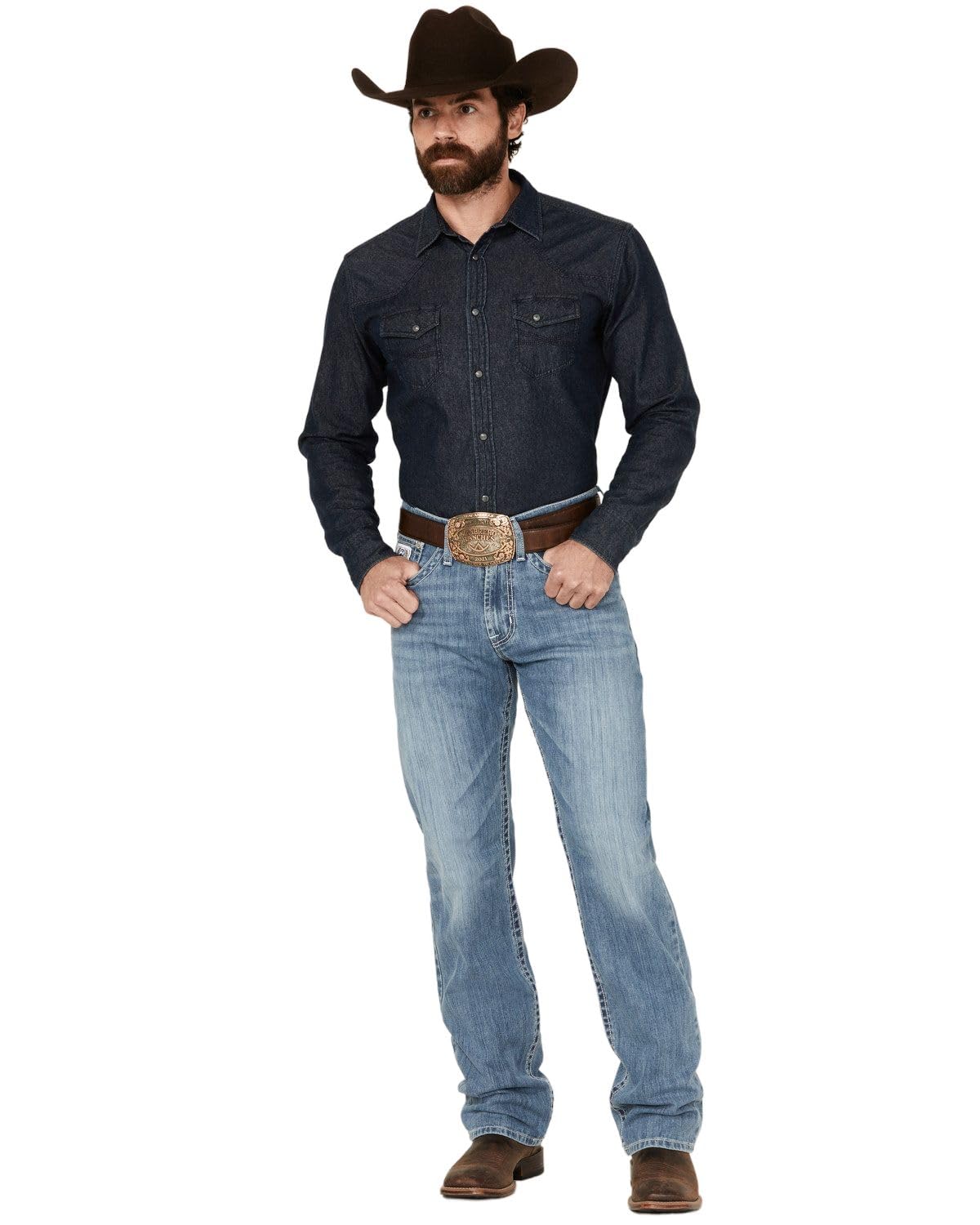 Cinch Men's White Label Jean Denim 40x36 at Amazon Men’s Clothing store