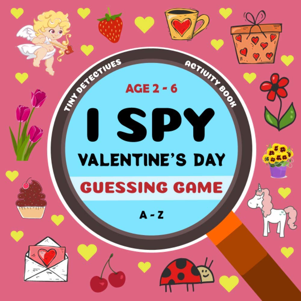 I Spy Valentine's Day Guessing Game: Tiny Detectives Activity Book for ...
