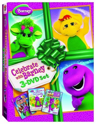 Amazon.com: Celebrate With Barney 3-DVD Set by LYONS / HIT ENT ...