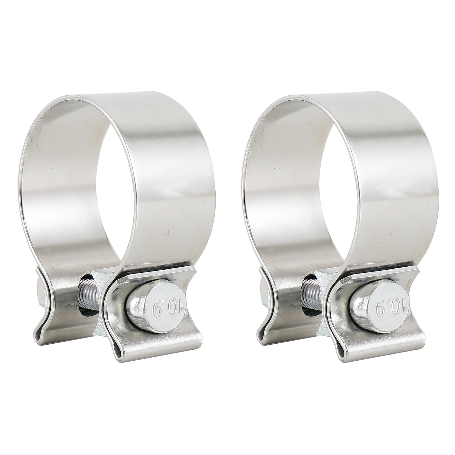 Snapklik.com : Elifecenter 1.75" Exhaust Band Clamps T304 Stainless ...