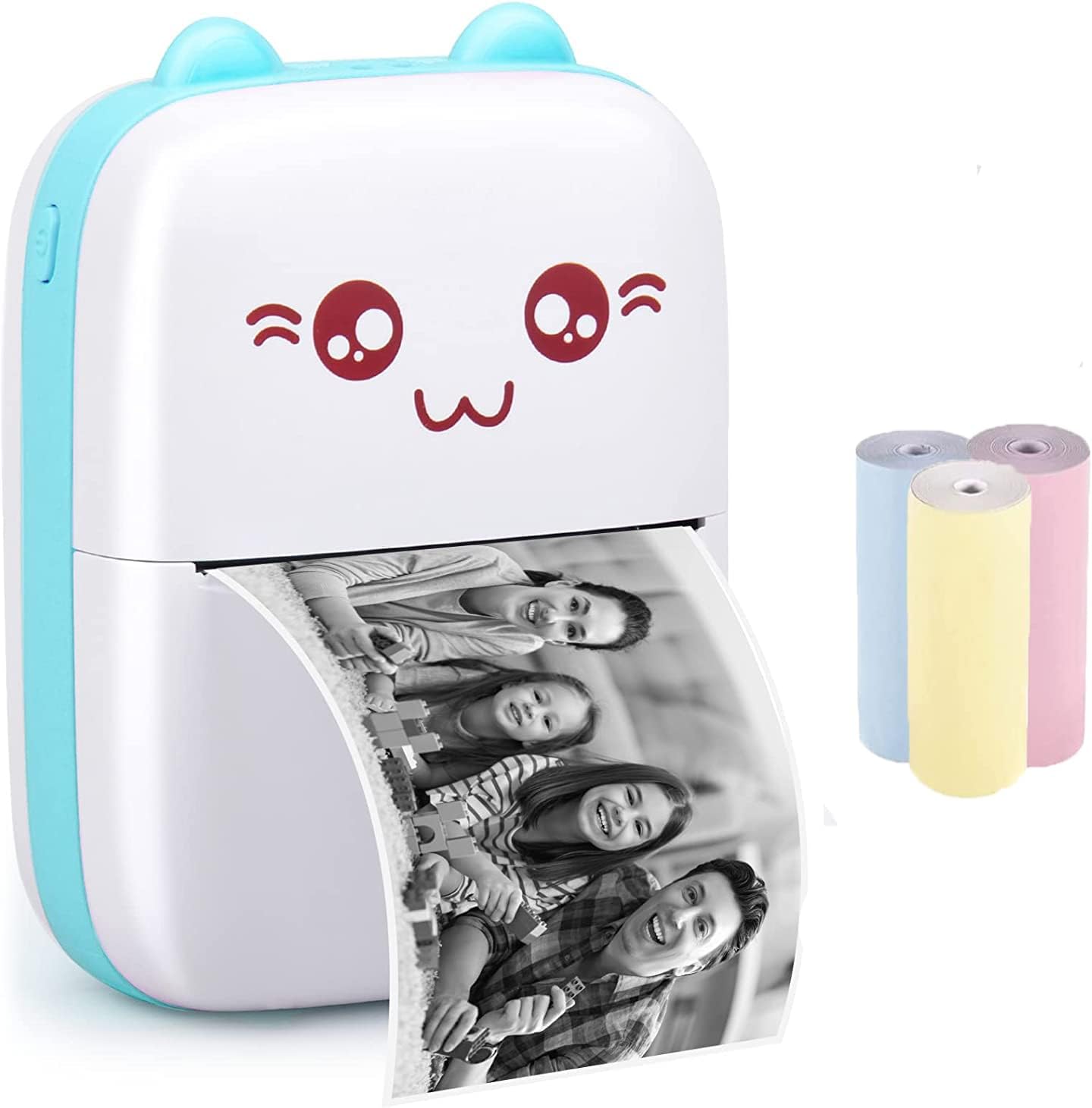 Phomemo M02 Mini Portable Pocket Printer- Portable Bluetooth Wireless ...