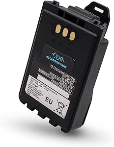 Amazon.com: Accessoryway Replace BP-307 7.2V 3350mAh Li-Ion Battery for Icom ID-52A IC-705 IP ...