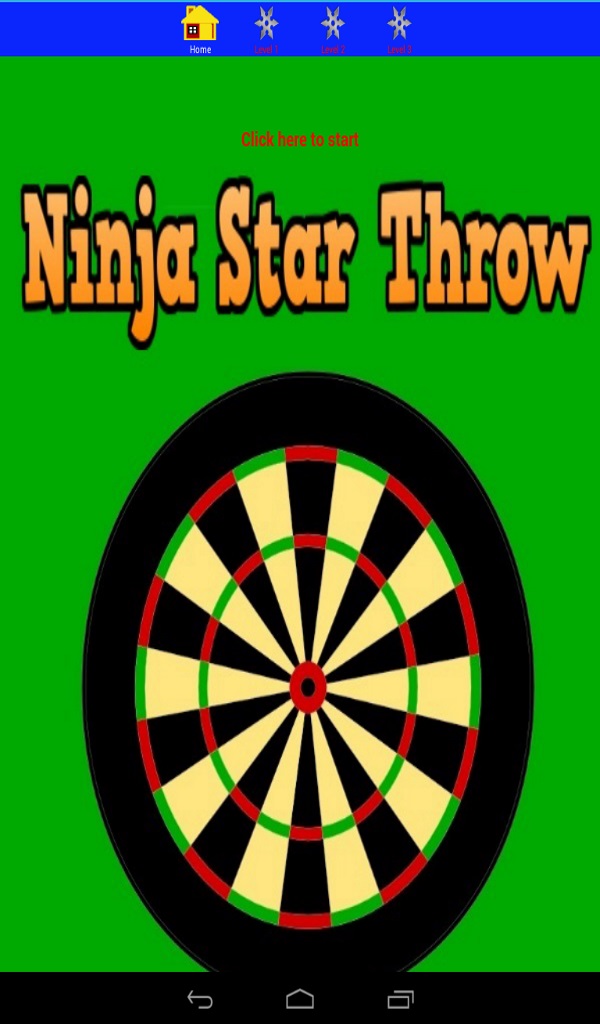 Ninja Star Throwing Game - App on Amazon Appstore