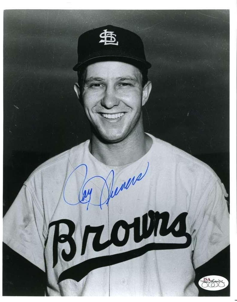 Roy Sievers Autographed Photo - 8x10 CERT STICKER - JSA Certified ...
