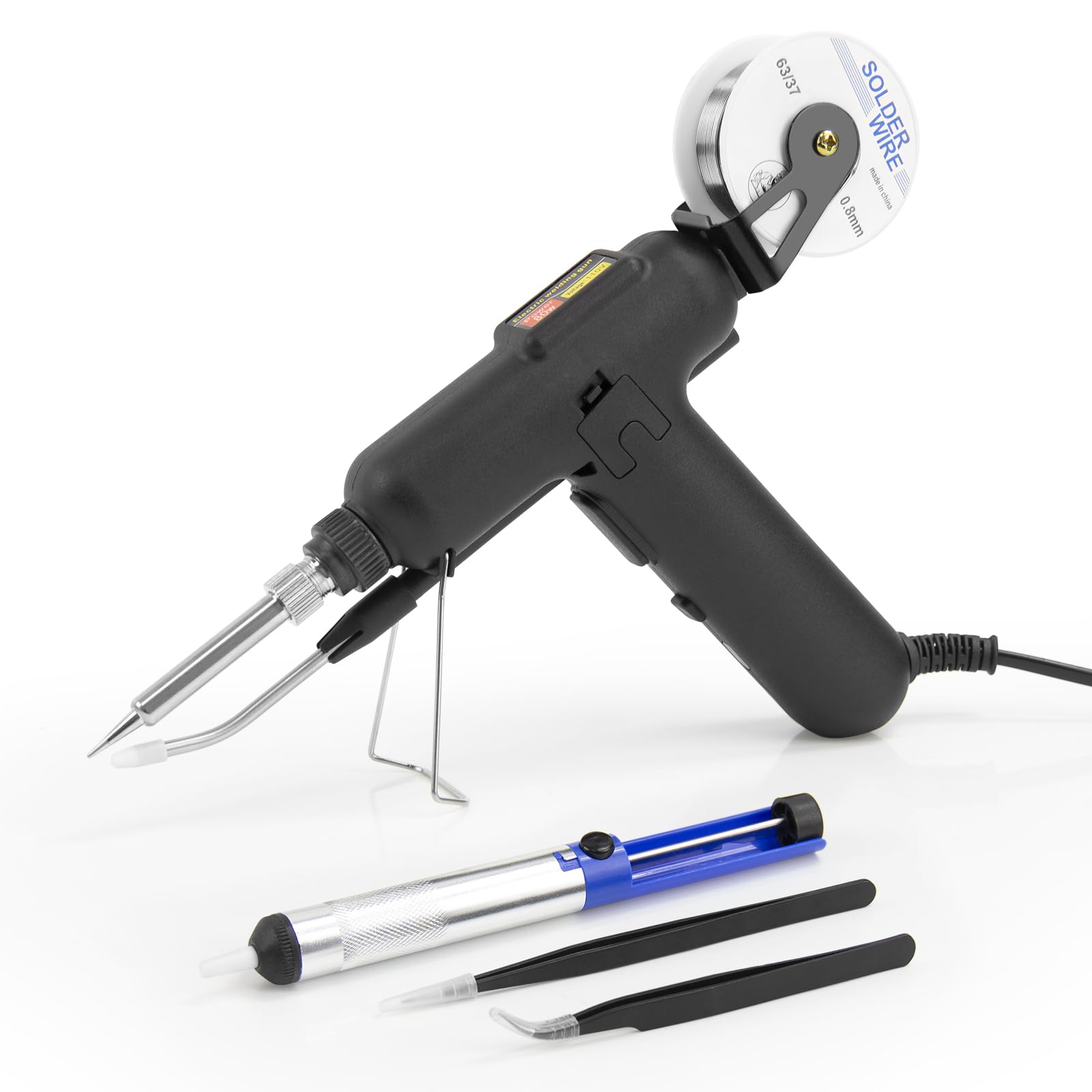 Snapklik.com : Soldering Iron Kit, 80W Corded Electric Welding Gun