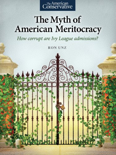 Amazon.com: The Myth of American Meritocracy eBook : Unz, Ron: Books