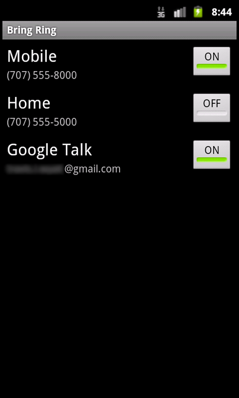 Bring Ring (for Google Voice) - App on Amazon Appstore