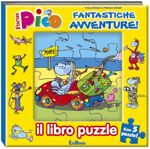 Amazon.com: Fantastiche avventure! Focus Pico. Libro puzzle ...