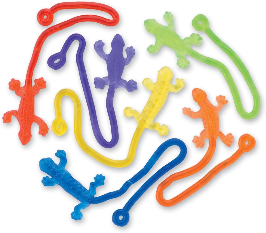 Amazon.com: SmileMakers Sticky Geckos-Prizes and Giveaways-72 per Pack ...