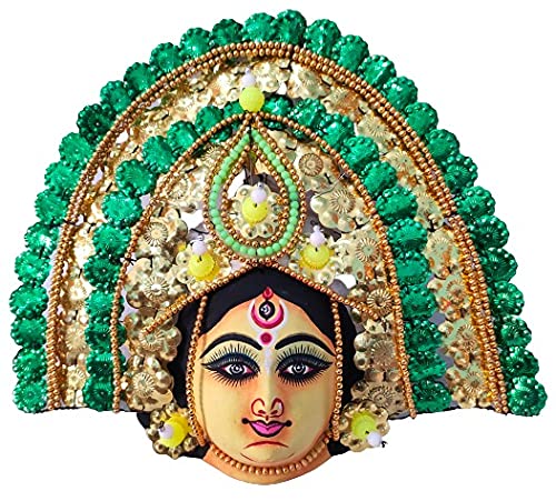 Buy Mukherjee Handicrafts| Devi Durga Chhau Mask – Design | Handmade ...