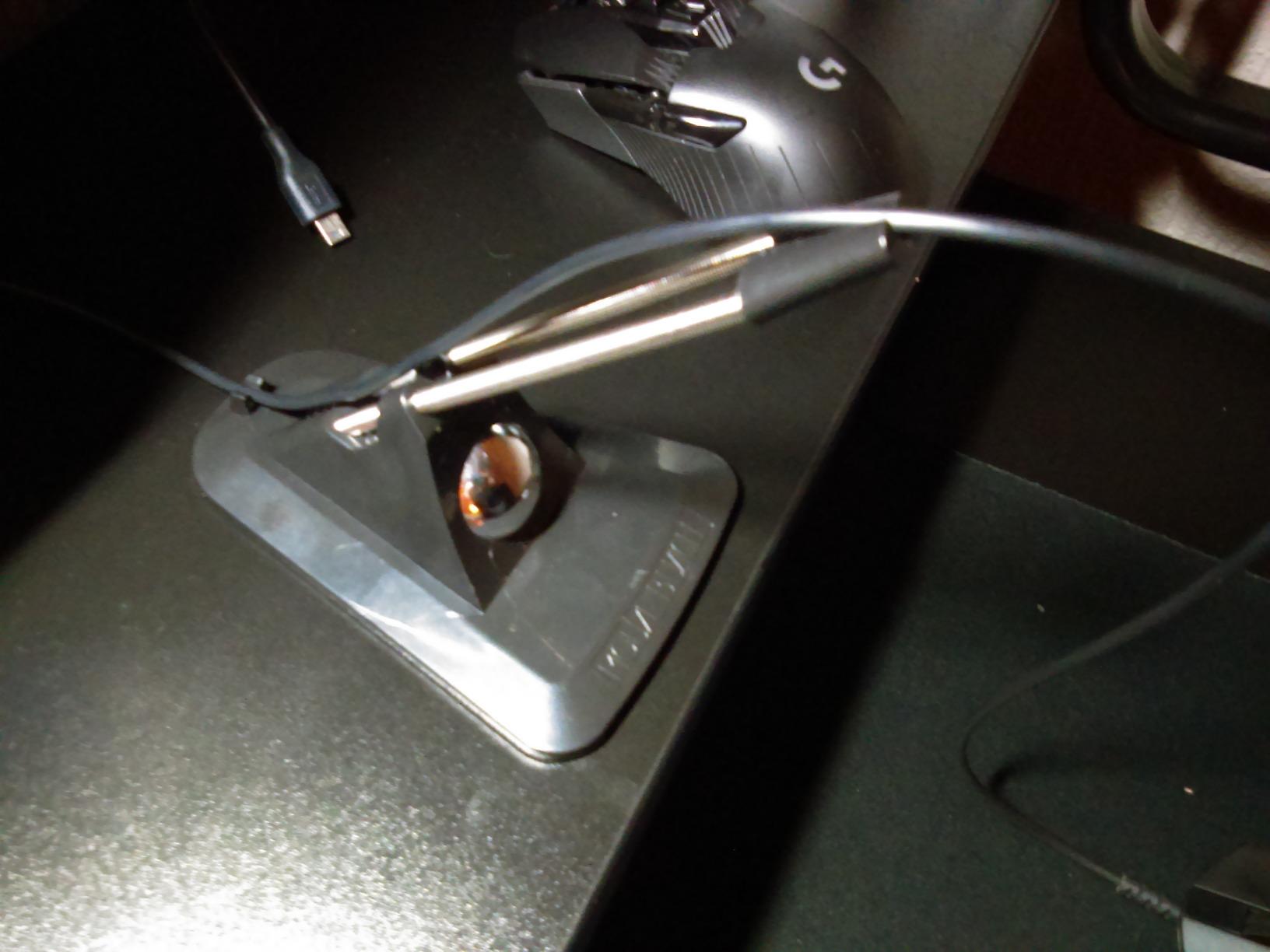 Flexible Mouse Bungee Mouse Cord Management Fixer Holder (1 Pack ...