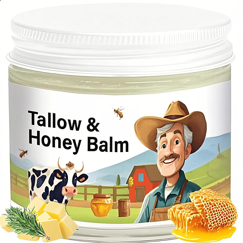 Tallow And Honey Balm Beef Tallow For Skin Handmade All | Desertcart GB