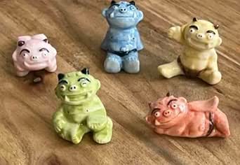 Amazon.co.jp: Setsubun Bean Sprinkle Demon Chopsticks Rest Figurine Set ...