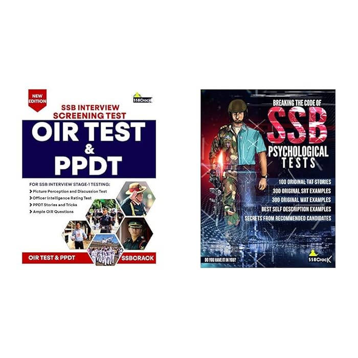 Buy Oir Test & Ppdt - Ssb Interview Screening Test - Stage 1 Testing ...