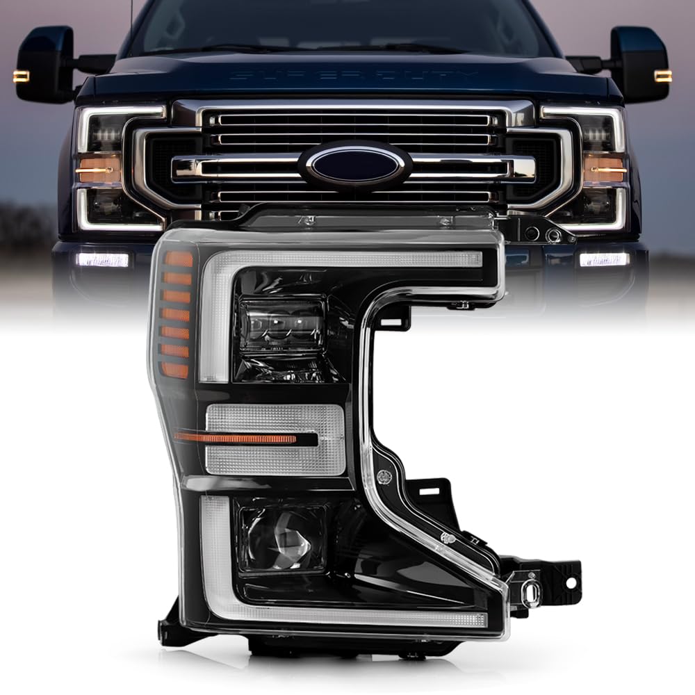 Amazon.com: KEEKPO - For 2020-2022 Ford F250 F350 SuperDuty Black Trim ...
