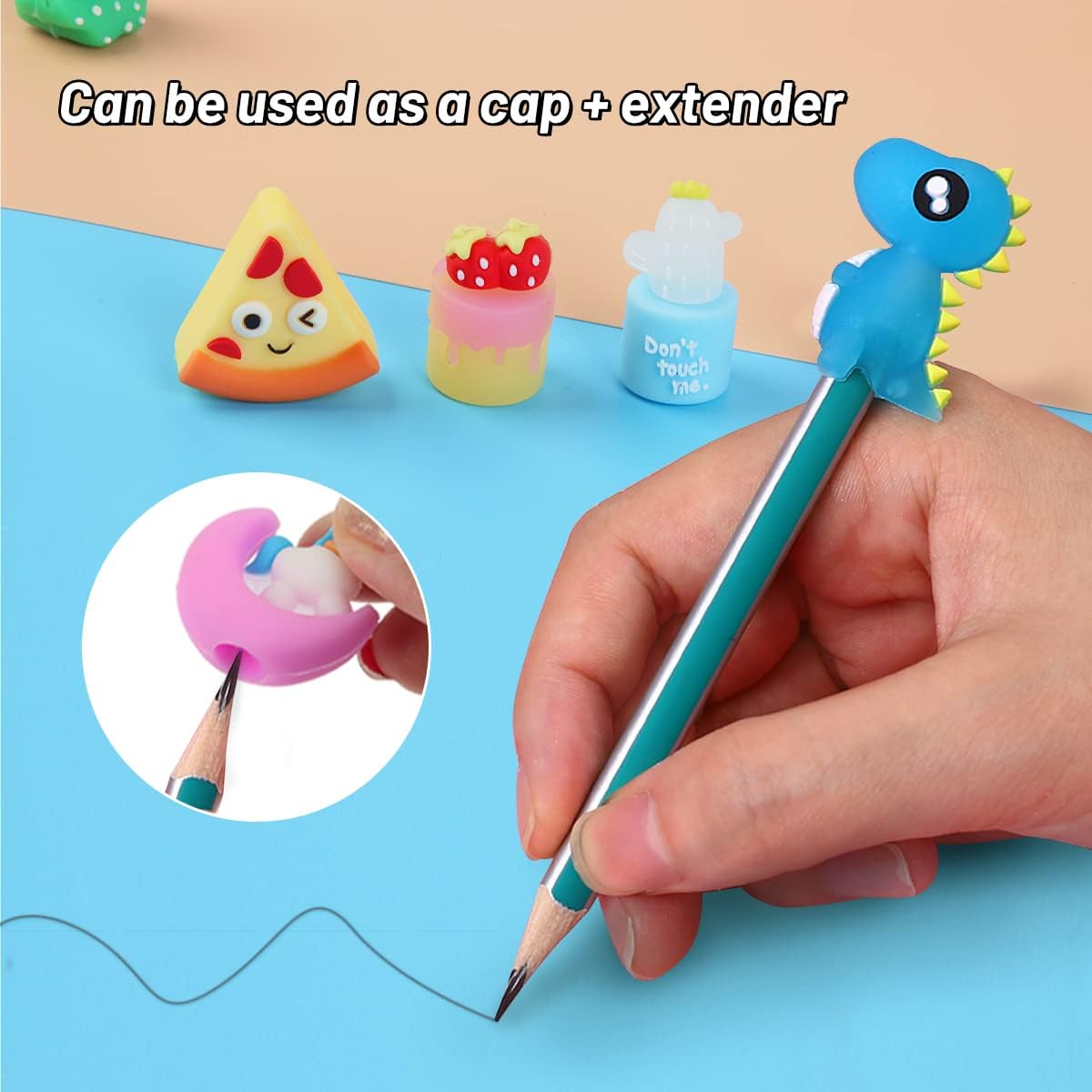 30 Pack Pencil Erasers, RosyFate Cute Kawaii Erasers, Novelty Erasers ...