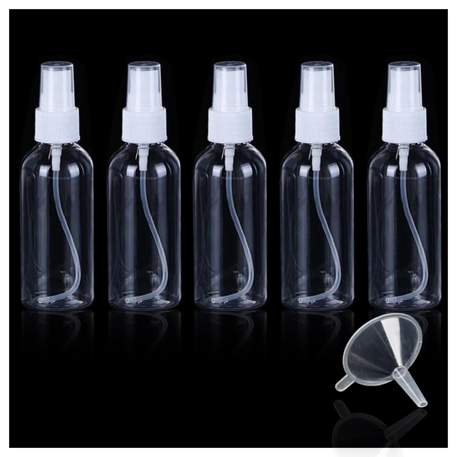 Fine Mist Spray Bottle,5 Pack 100ml Spray Bottle,Travel Spray Bottle ...