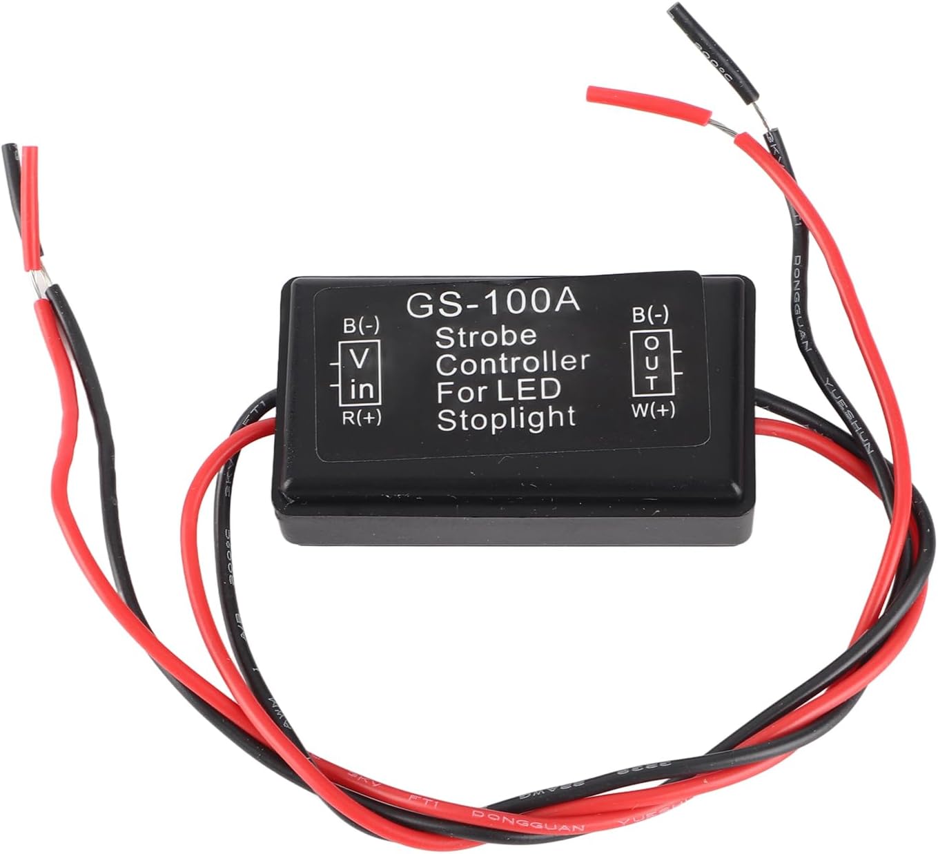 Amazon.com: YWBL-WH DC 6-30V Flash Strobe Controller LED Brake Flasher ...