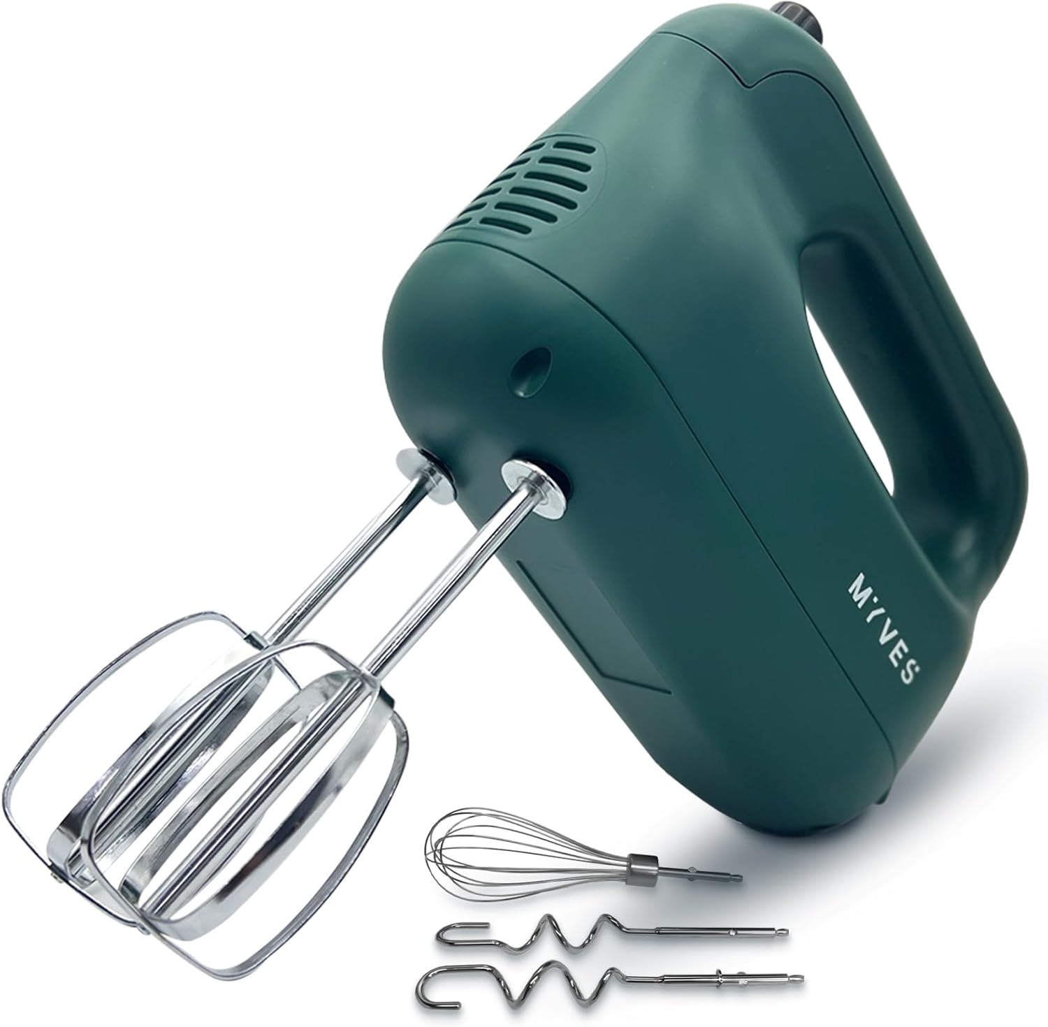 Amazon.com: MYVES Hand Mixer Boasts a Powerful motor, 5 Speeds, Durable ...