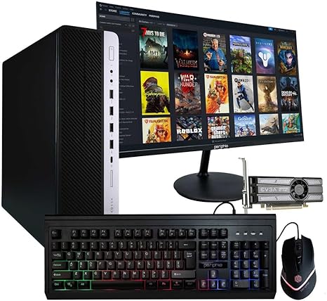 Amazon.com: HP Prebuilt Gaming Desktop Computer | Intel i5 + GeForce GT ...