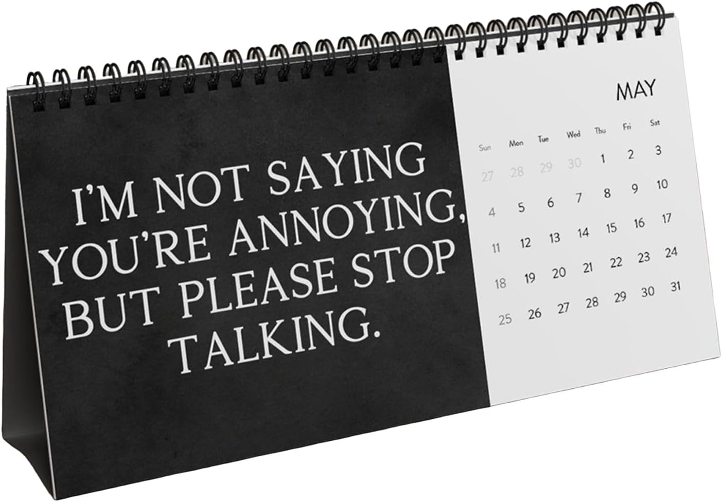 Funny Desk Calendar 2025, Humorous Desktop Calendar 2025, 2025 Desk ...