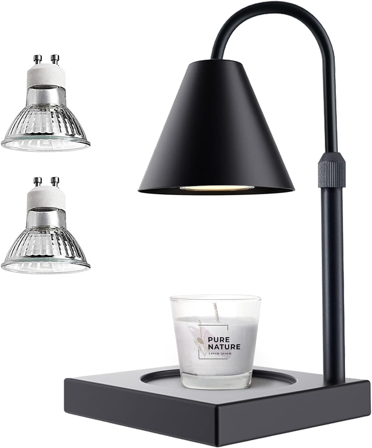 Amazon.com: LALISU Candle Warmer Lamp, Dimmable Metal Candle Lamp ...