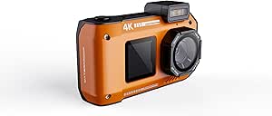 Amazon.com : tupsio 64MP Rugged Waterproof Dustproof Shockproof Digital ...