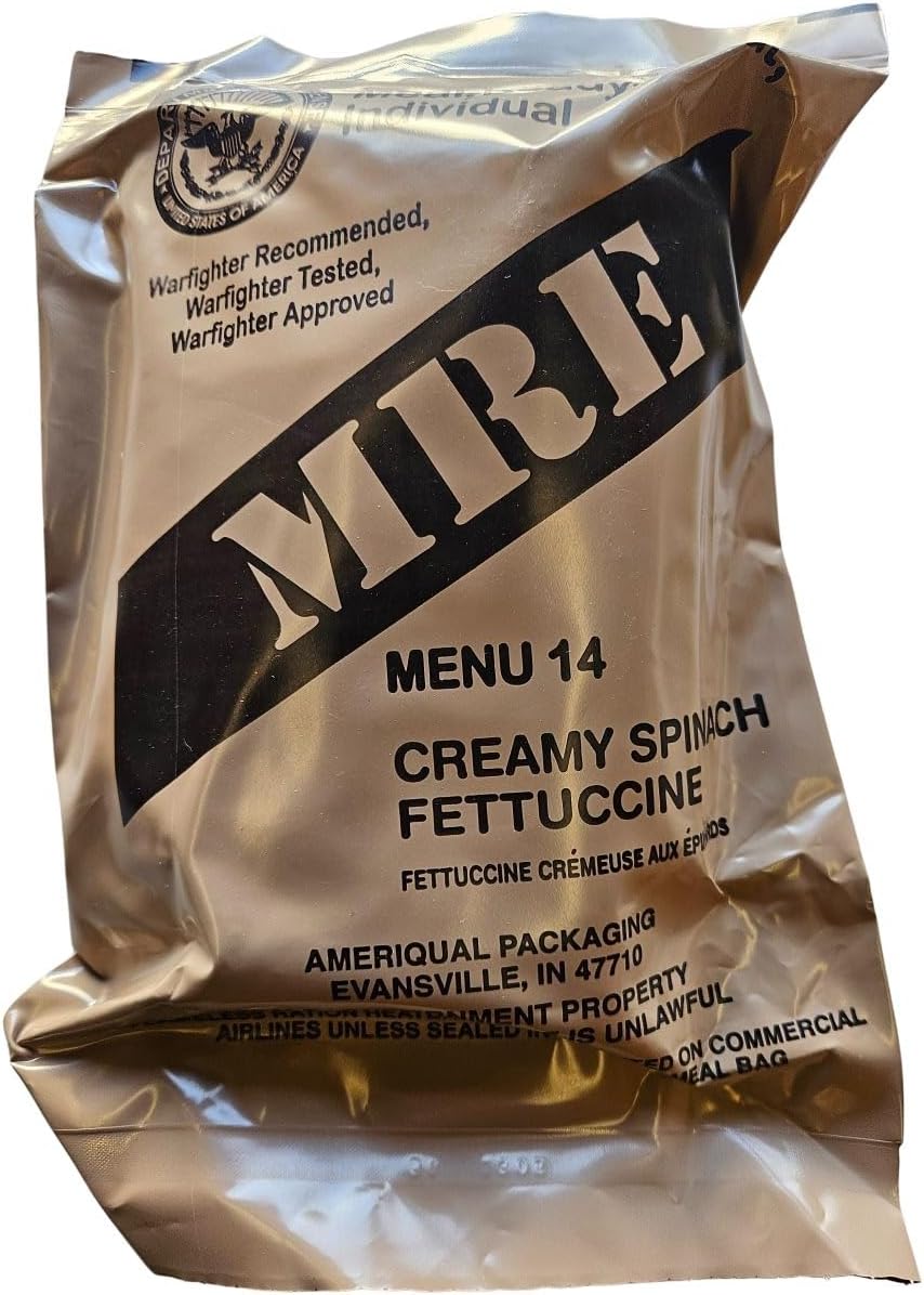 Amazon.com: Genuine USGI Individual MRE [Meal, Ready to Eat] Inspection ...