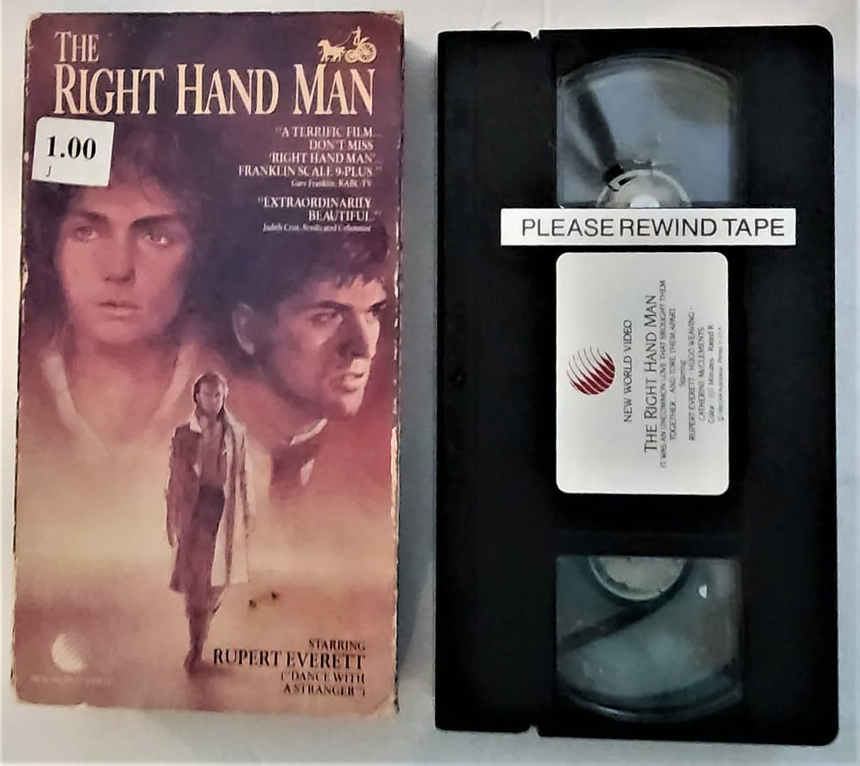 Amazon.com: The Right Hand Man [VHS] : Rupert Everett, Hugo Weaving ...