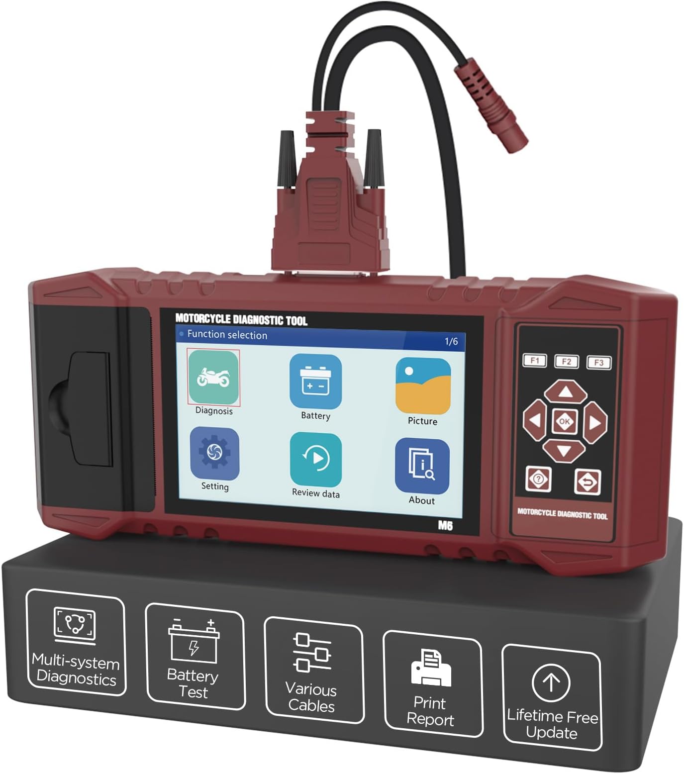 Amazon.com: Motorcycle Scanner Motorcycle Diagnostic Tool Fits for ...