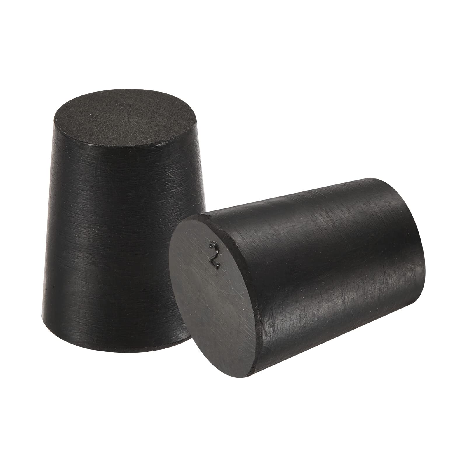 sourcing map Rubber Tapered Plug 16mm to 20mm Solid Test Tubes Bungs ...