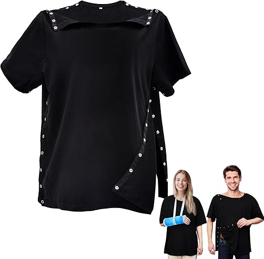 Amazon.com: Hercicy Post Surgery Shirt Unisex Shoulder Surgery Shirts ...