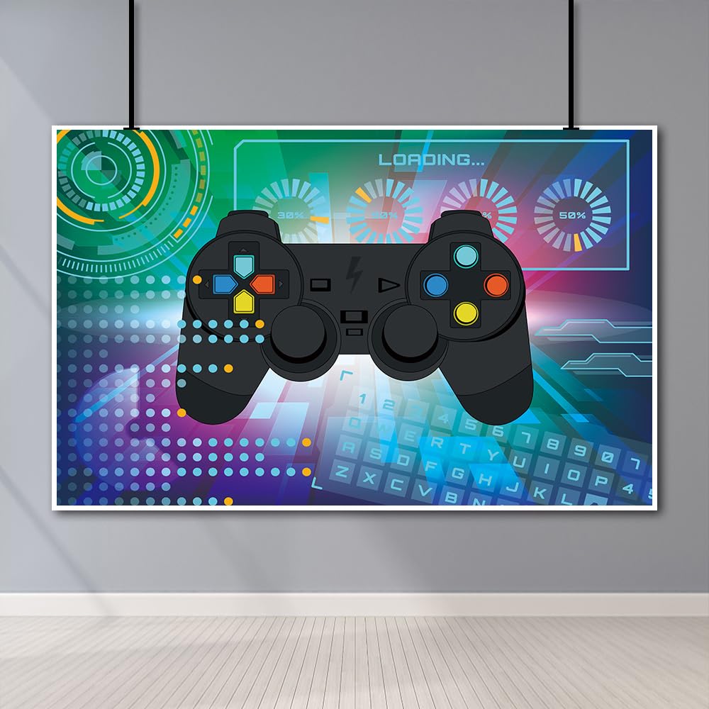 Amazon.com : 6x4Ft Video Game Backdrops for Boy Game Theme Photography ...