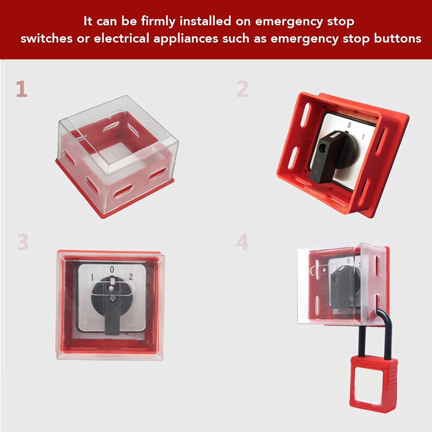 Yosoo Health Gear Emergency Stop Button Cover User Manual